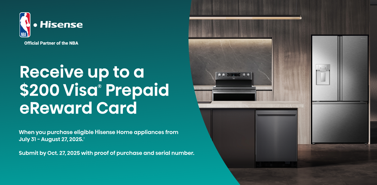 Hisense Canada Appliance Rebate Program